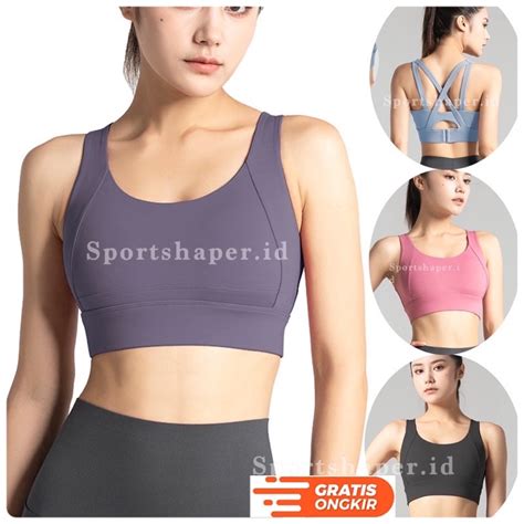 Jual Sportbra Wanita Hx Kaitan Sportbra Olahraga Highimpactpush Shopee Indonesia