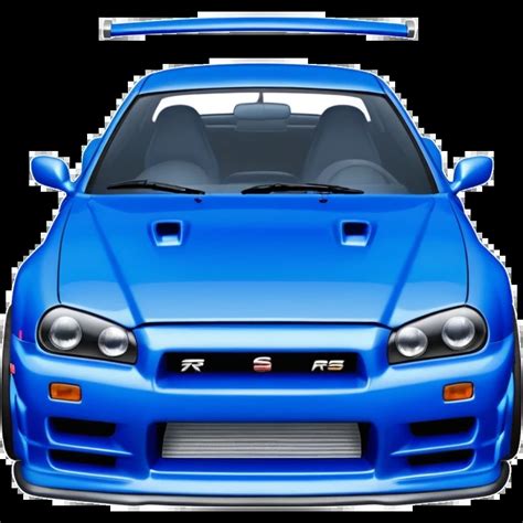 The 1999 Nissan Skyline Gt R R34 Is The Car Used In The Movie 2 Fast 2