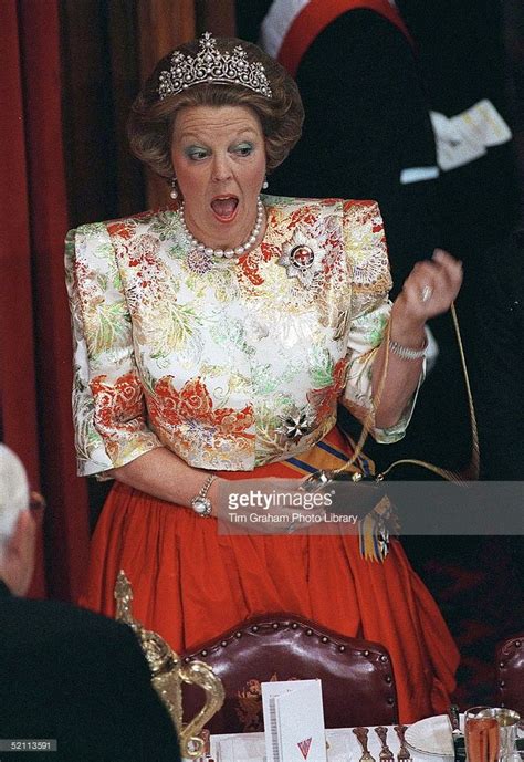 Heads Of State Banquet At Guildhall London Queen Beatrix London