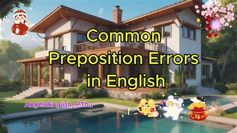 Common Preposition Errors In Englishenglish Grammar Basic English