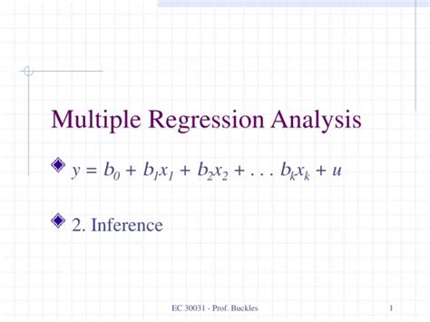 Ppt Multiple Regression Analysis Powerpoint Presentation Free