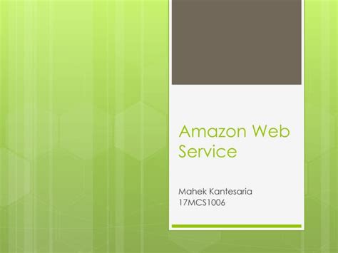 Amazon Web Services Architecture And Components Pdf Cloud Computing Internet