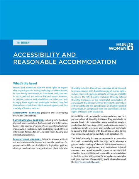 Accessibility And Reasonable Accommodation Digital Library