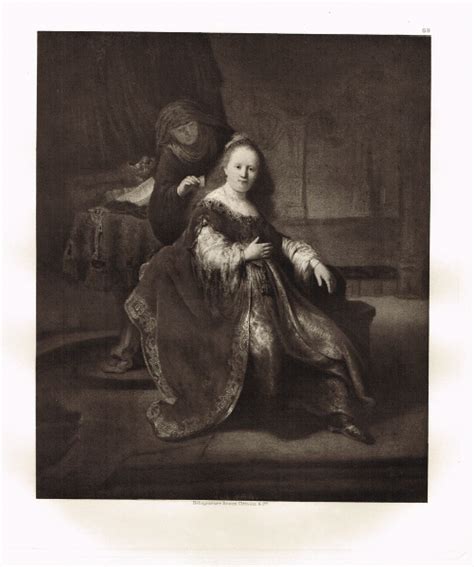 Портрет сестры художника за туалетом Еврейская невеста Рембрандт Харменс ван Рейн