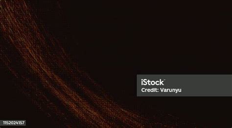 어두운 검은 미래 배경 하이테크 및 속도 네트워크 개념 디자인 벡터 일러스트 레이 션에 추상 오렌지 빛 마이크로칩 기술 개념에 대한 스톡 벡터 아트 및 기타 이미지 Istock