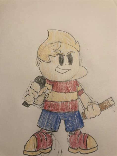 Lucas As Pico In Friday Night Funkin Alt Title Lucas In The Style Of Friday Night Funkin R