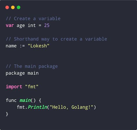 Lokesh Sharma On Linkedin Golang Golanguage Learningjourney Day1