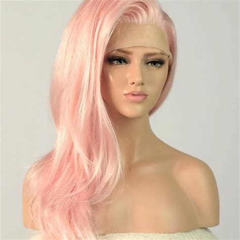 Ava Pastel Pink Wigs Raywigs