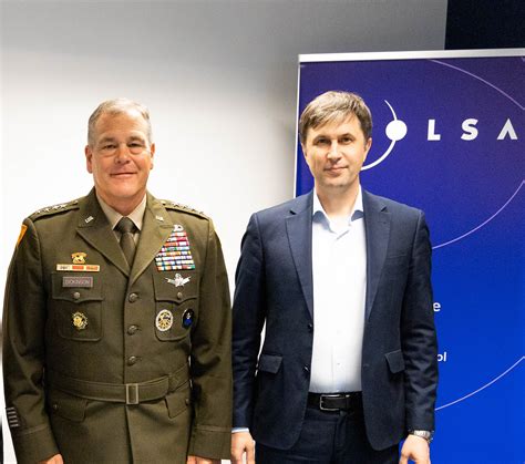 U S Space Command Commander Travels To The European Theater To Strengthen Space Cooperation