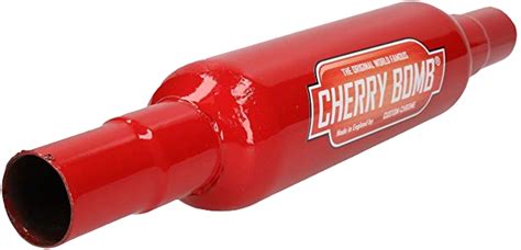 3 Cherry Bombs Short Length Mild Steel Cherry Bomb Performance