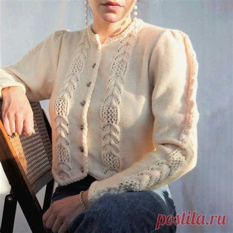 Винтажные вещи которые можно связать самостоятельно 6 моделей Вяже вязание 2 Постила