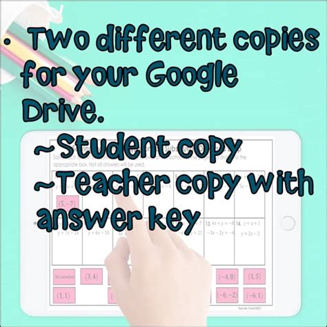 Solving Systems Of Linear Equations By Substitution Drag And Drop Activity
