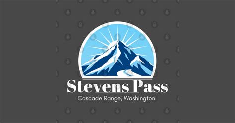 Stevens Pass Cascade Range Washington Ski Resort Stevens Pass T Shirt Teepublic