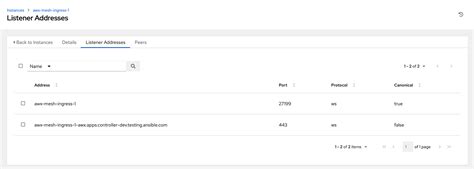 awx operator meshingress custom port get help ansible