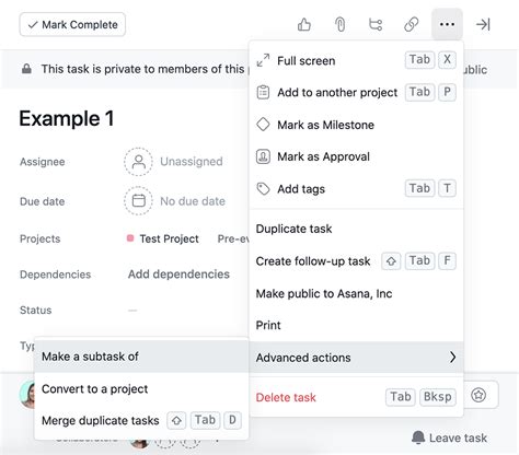 How To Move A Subtask To Become A Subtask Of Another Task Ask The Community Asana Forum