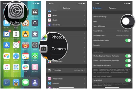 How To Lock Focus Bias Exposure Enable Grid And Geo Locate With Camera For Iphone Or Ipad Imore