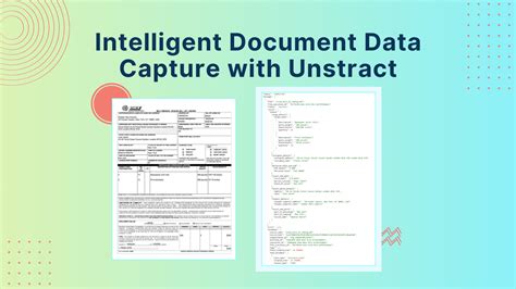 Intelligent Document Data Capture With Unstract