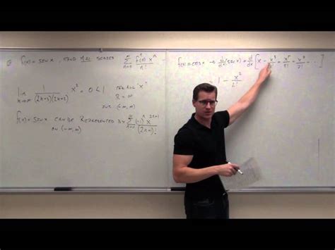 Free Video Calculus 2 Representation Of Functions By Taylor Series And Maclaurin Series From