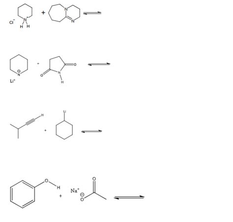 Solved For The Acid Base Mechanisms Below Provide The Chegg