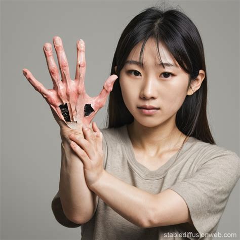 Injured Japanese Woman Stable Diffusion Online