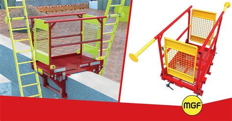 Need An Access Platform Try The Mgf Wall Bridge This Double Sided