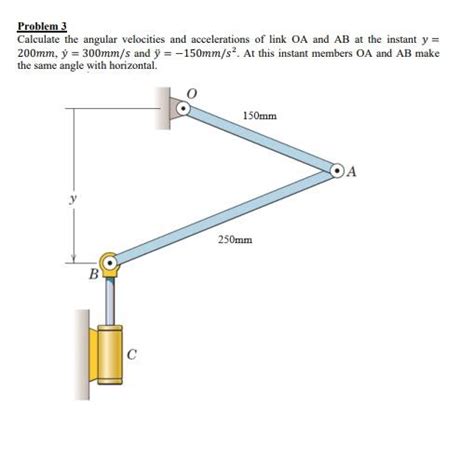 Solved Problem Calculate The Angular Velocities And Chegg Com