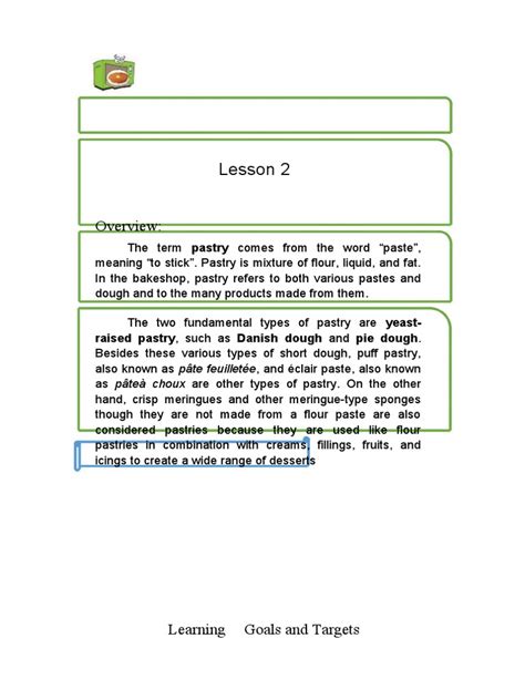 Bpp Module 4 Pdf Baking Custard