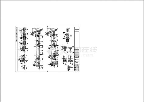 51086平米度假中心双拼别墅建施结施cad图纸双拼别墅土木在线