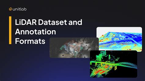 Lidar Dataset And Annotation Formats