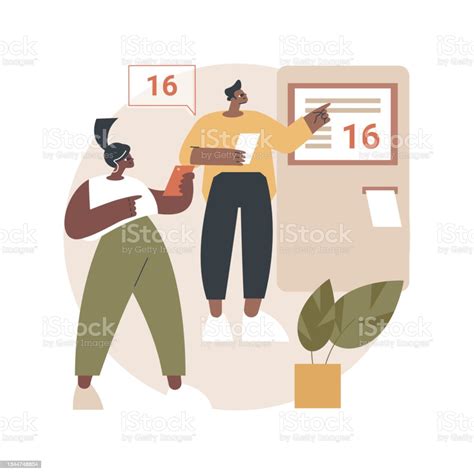 Electronic Queuing System Abstract Concept Vector Illustration Stock Illustration Download