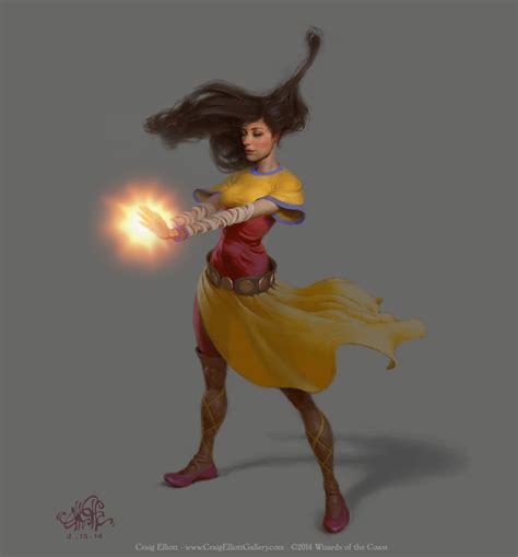 Female Monk By Craigelliottgallery On DeviantArt