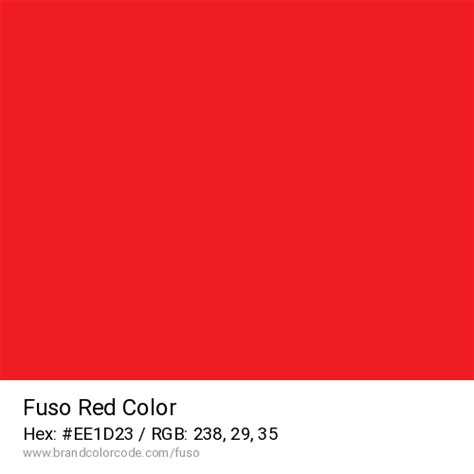 Fuso Brand Color Codes