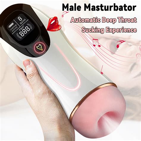 「in Stock」male Masturbator Sex Toys For Men Automatic Masturbation Cup