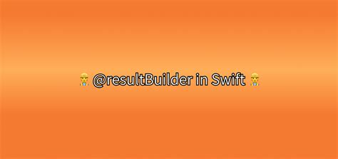simplify your uialertcontroller creation with resultbuilder in swift