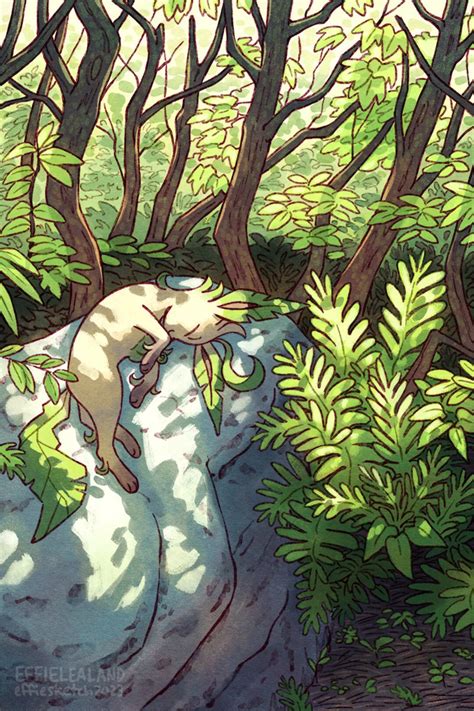 Leafeon Small Print Etsy