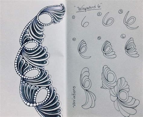 Pin By Terry Waters On Zentangle Zentangle Patterns Zen Doodle Patterns Tangle Patterns