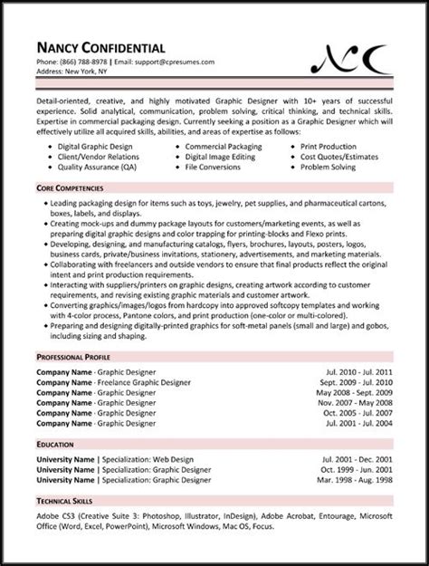 Resume Format Skills Section Resume Template