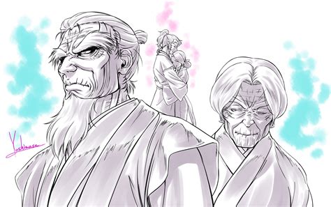 Iga Oboro Kouga Gennosuke Iga Ogen And Kouga Danjou Basilisk Drawn By Yoshinaga Masahiro