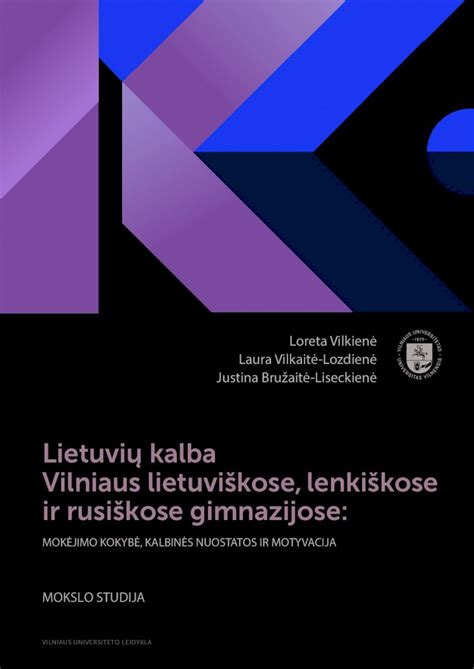 Pdf Lietuvi Kalba Vilniaus Lietuvi Kose Lenki Kose Ir Rusi Kose Lietuvi Kalbos Odyno
