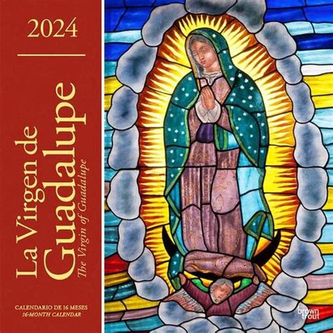 La Virgen De Guadalupe 2024 Square Spanish English By Browntrout Eur 26
