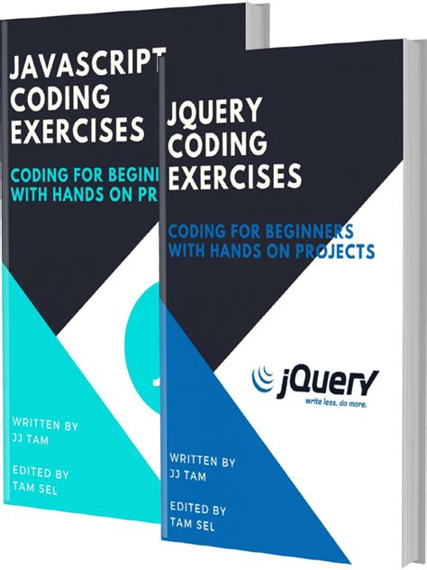 Jquery And Javascript Coding Exercises Coding For Beginners Tam Jj