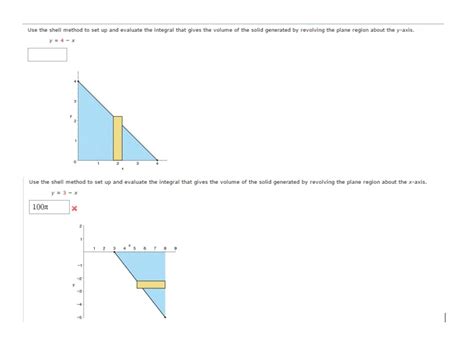 Solved Use The Shell Method To Set Up And Evaluate The