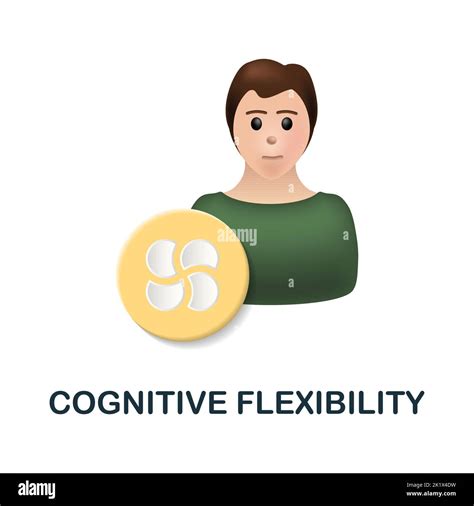 Cognitive Flexibility Icon 3d Illustration From Cognitive Skills Collection Creative Cognitive