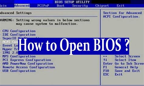 Jak Otworzyć Bios Systemu Windows