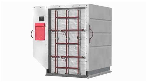 3d Air Cargo Uld Container Ld 2 White Model Turbosquid 2083383