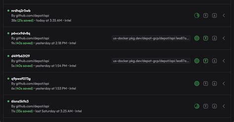 new build summary link and a refreshed ui