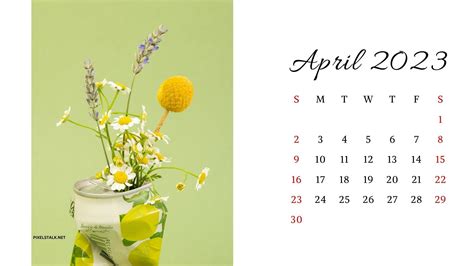 Download Beautiful Flowers Monthly Calendar For Desktop Wallpaper And