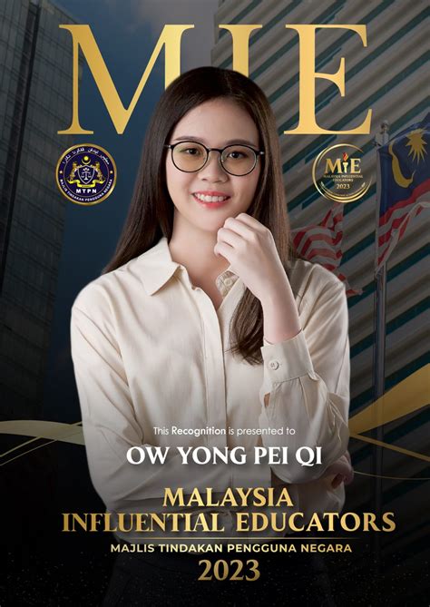 Ow Yong Pei Qi Malaysia Influential Educators