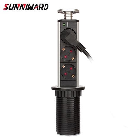 220v 3 Socket Retractable Wall Power Socket Univer Grandado
