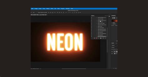 Neon Glow Effect In Photoshop Easy Tutorial
